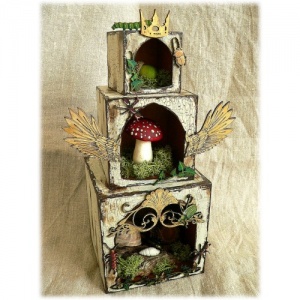 Art Deco & Nouveau Style Ornament 6 - MDF Wood Shape